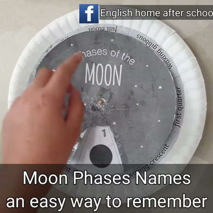 Moon Phases Names – an easy way to remember - YouTube