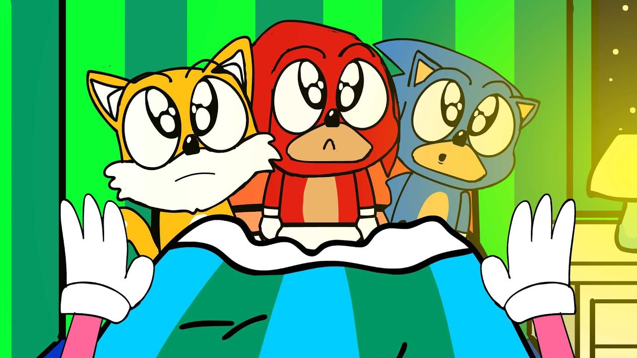 Tuck Baby Sonic 3 characters into Bed | Sonic The Hedgehog 3 ANIMATION ...