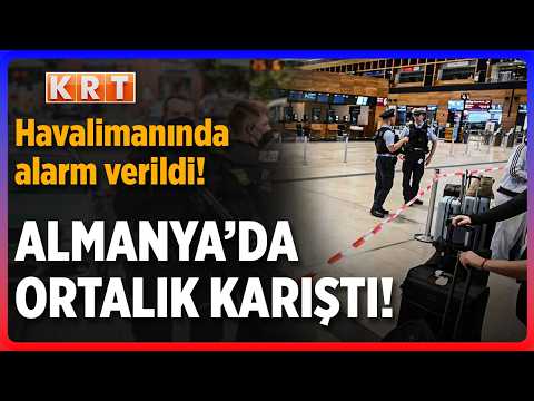 Berlin Havalimanı’nda Alarm Verildi: Özel Ekipler ve İtfaiye Sevk Edildi!