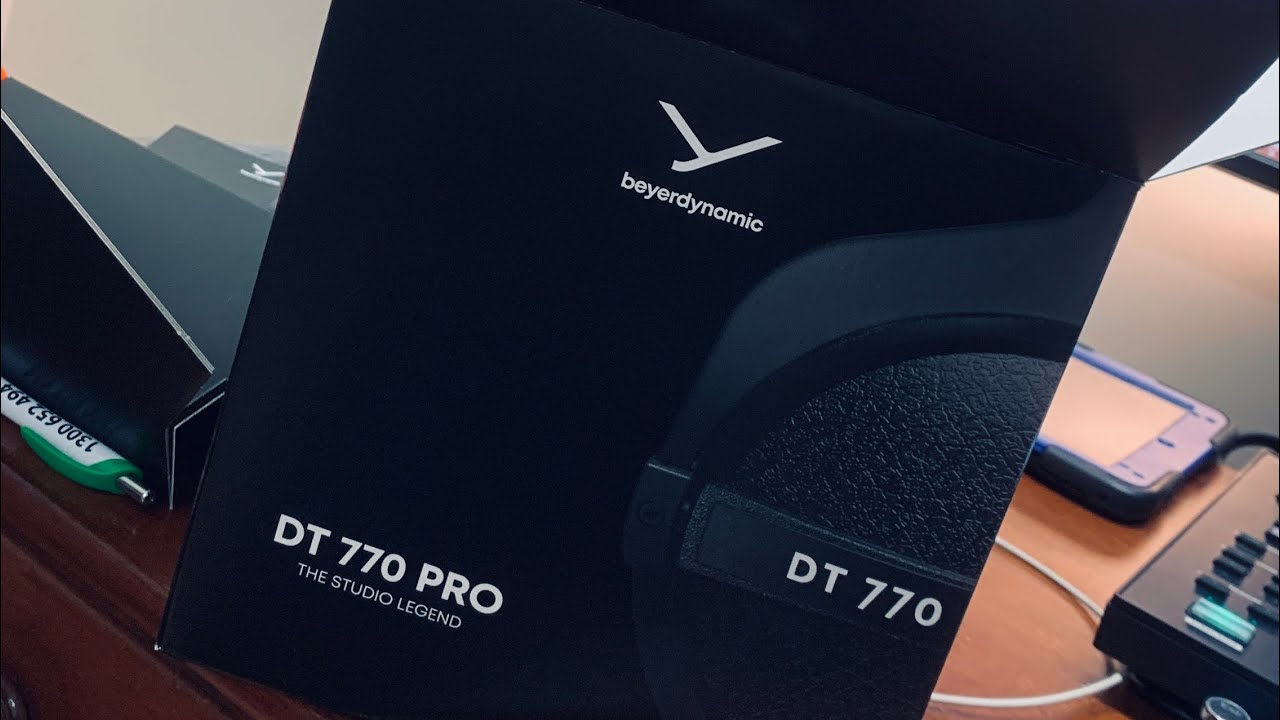 Unboxing DT770 Headphones - YouTube