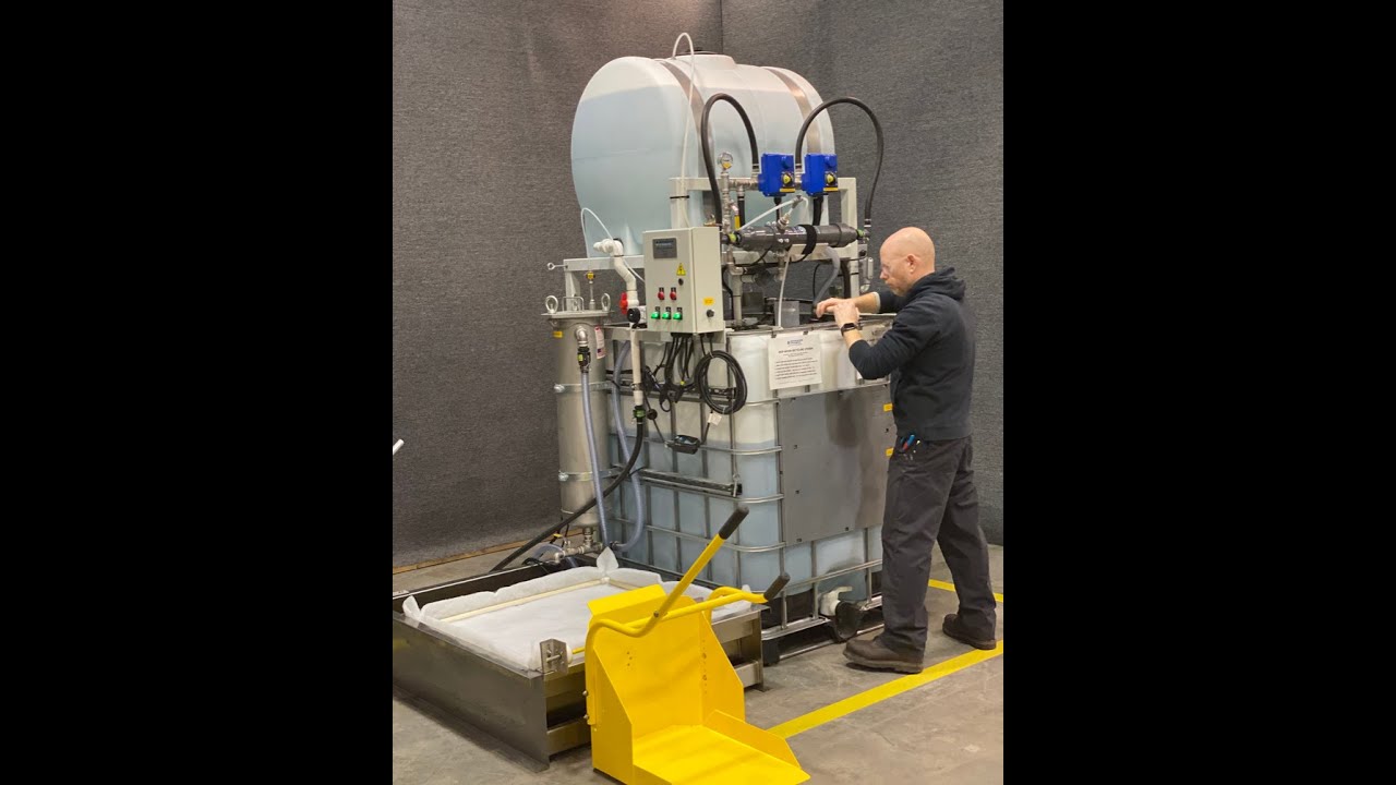 EXTRAN Mop Water Recycle System Start-up Guide - YouTube