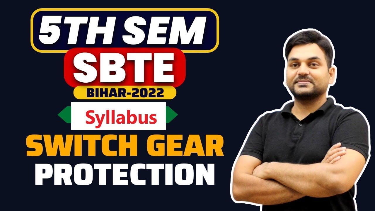 SGP Syllabus and how it cover I EE I 5th Semester I Engineers Group I ...