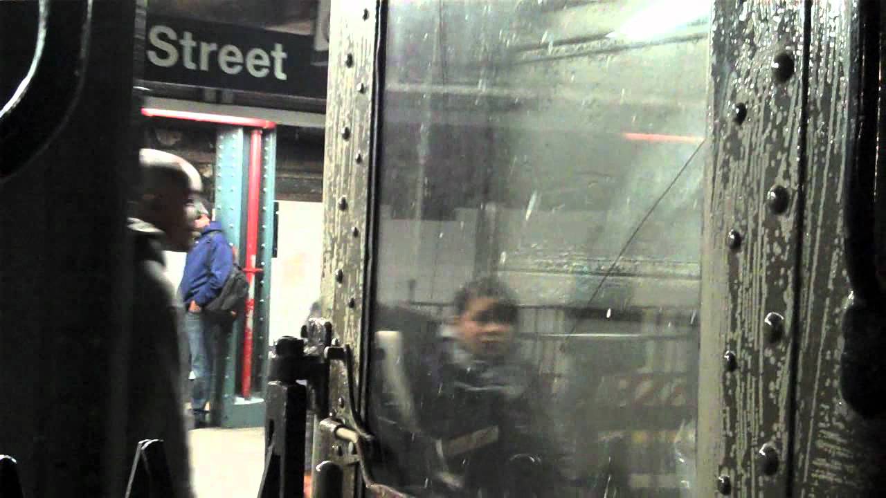 Riding the 1920s Vintage Lo-V Subway Cars on the Yankees Special - YouTube