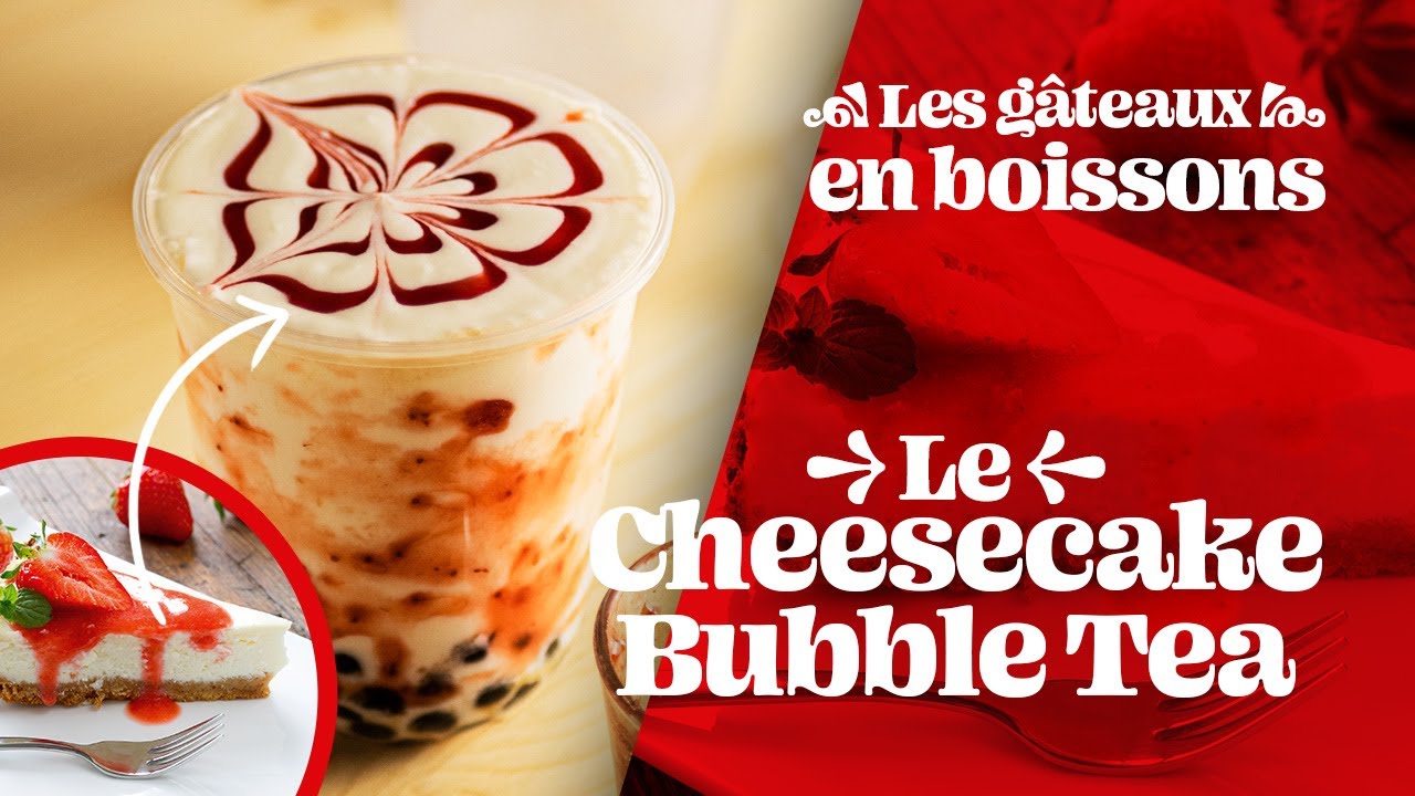 Préparer un Cheesecake Bubble Tea - YouTube