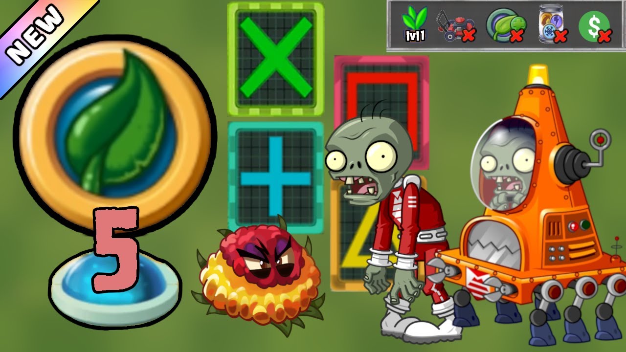 Plants vs Zombies 2 - Plant of the Week Bzzz Button Level 5 [Plants Lvl ...