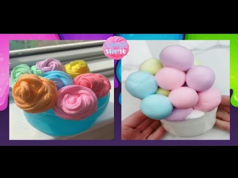 Satisfying (Tibbleslimes) Slime Clay Mixing - (ASMR Compilation!💙) #16 ...