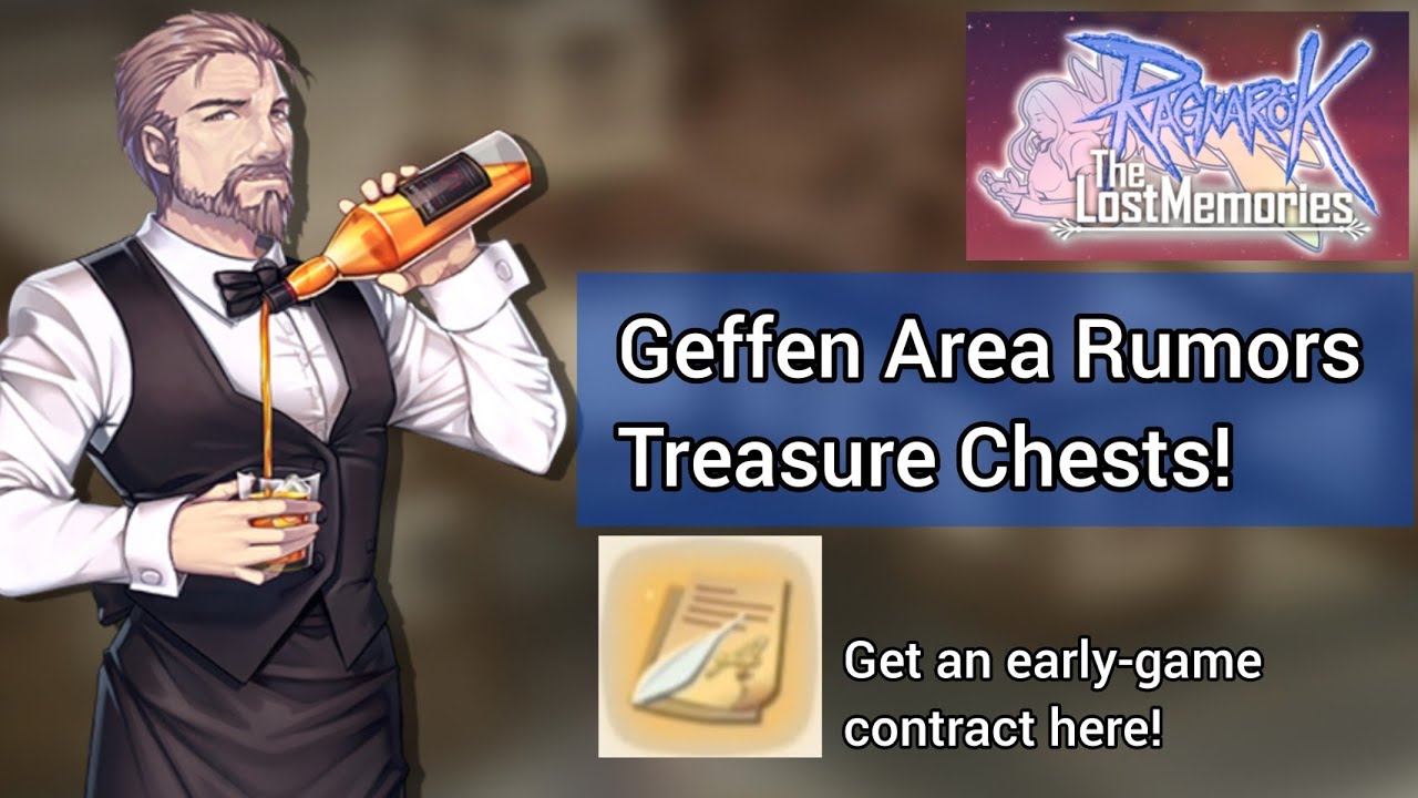 Geffen Area Rumors Treasure Chests! (Ragnarok The Lost Memories) - YouTube