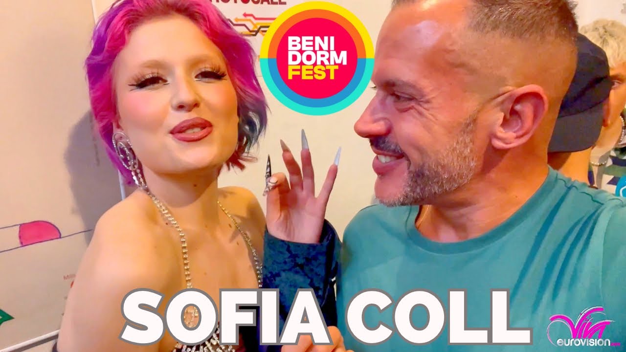 SOFÍA COLL 🎶🎶 Sería un sueño ir Eurovision, con mi canción que tiene ...