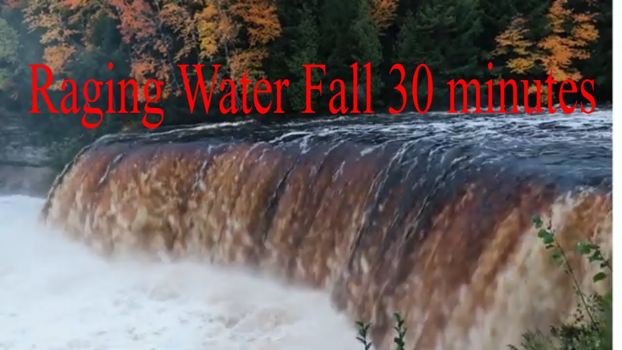 Raging Water fall Sounds of Nature Ever. #whitenoise #naturesounds ...
