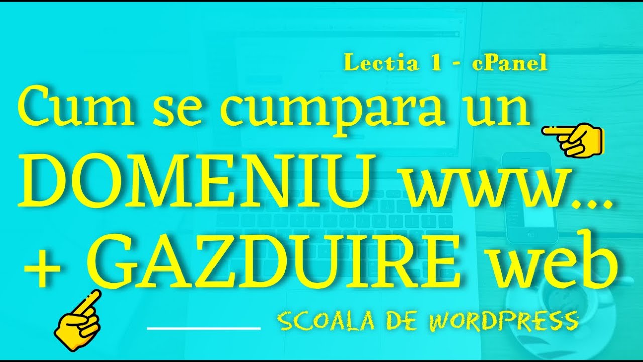 Gazduire web / Invata pas cu pas cum se cumpara un domeniu web si un ...
