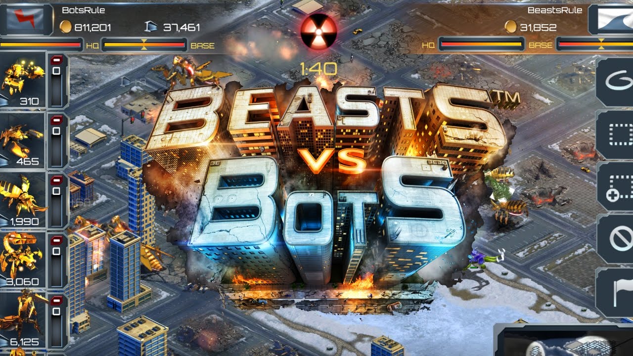 Beasts vs Bots - Debut gameplay footage - YouTube