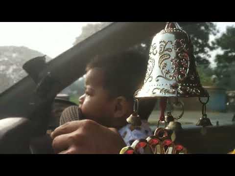 !! prtyusha learning to drive car !!