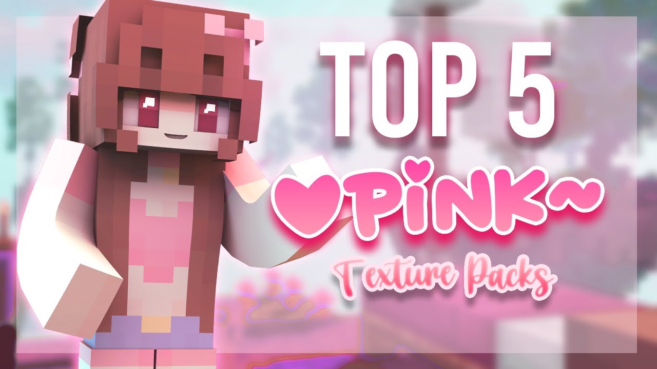 Top 5 Pink Texture Packs for PvP (Minecraft 1.8.9) 2024 🌸Keyboard ASMR ...