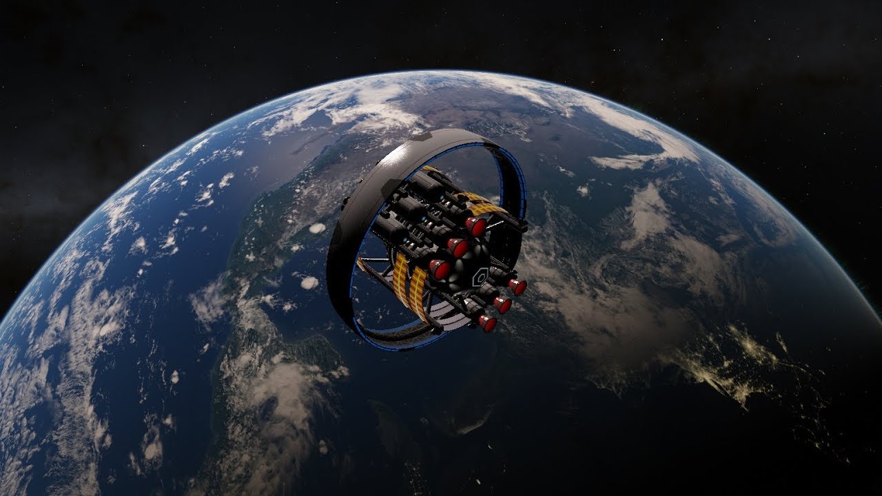 Journey to a New Earth -- Part 1, Departure -- Space Engine - YouTube