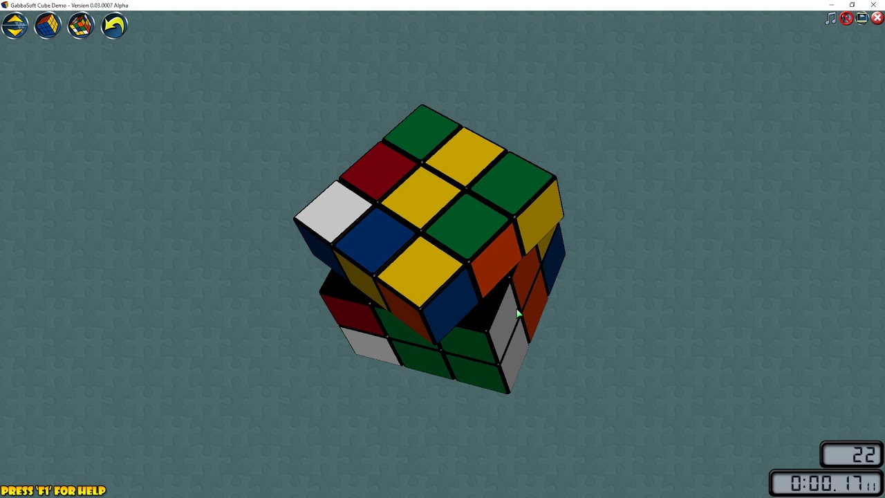 3x3 - 55sec73 - GabbaSoft Cube - YouTube