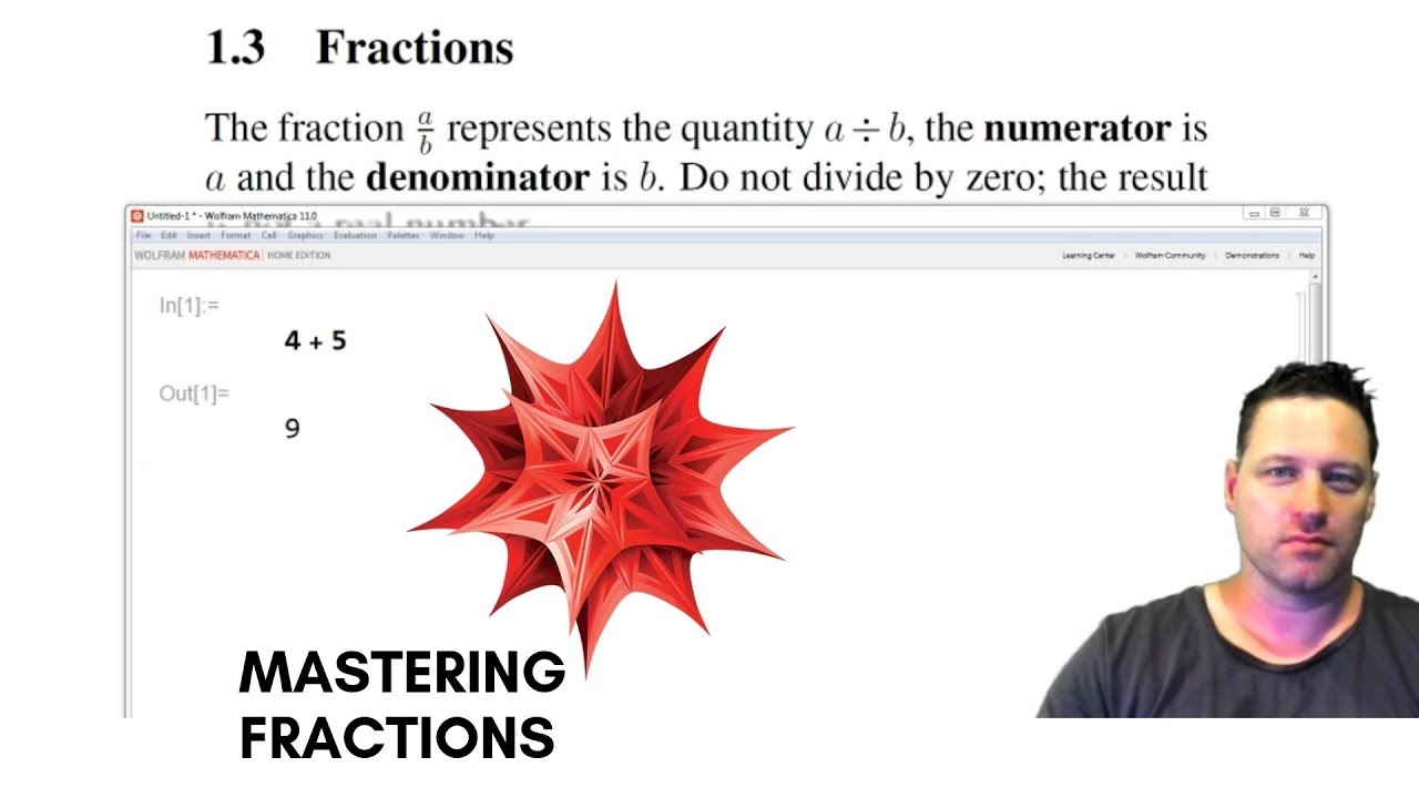 Mathematica Tutorial 40 Fractions Youtube