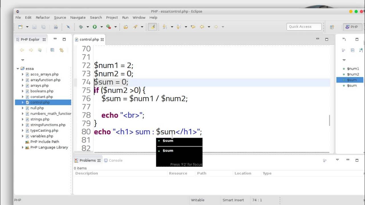 55 PHP scripting language Control IF Statement - YouTube