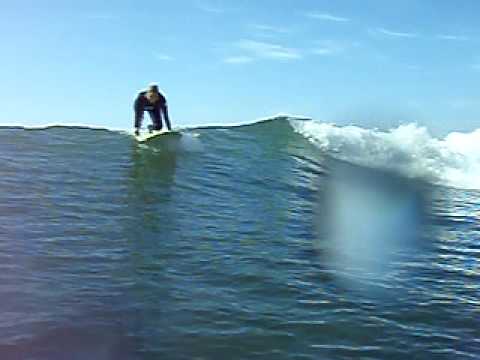Ingrid surfing Pt. Dume - YouTube