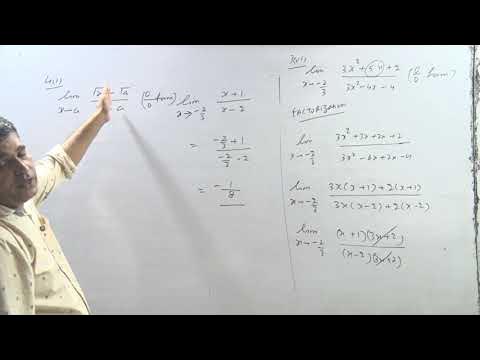 Lec 3 Limit And Derivative Question 3 Above 1 - YouTube