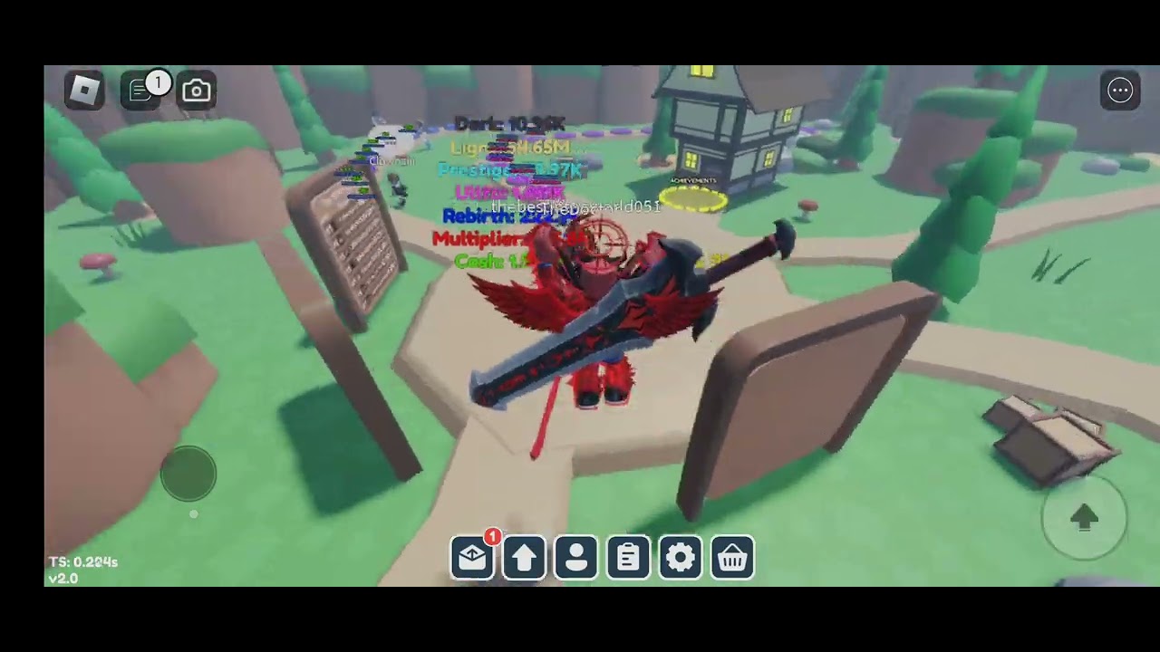 stat grinding simulator 2 got 1.8 million dark and 31 gold!!! - YouTube