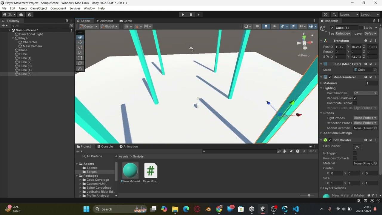 How to make Player Movement 3D in Unity - YouTube