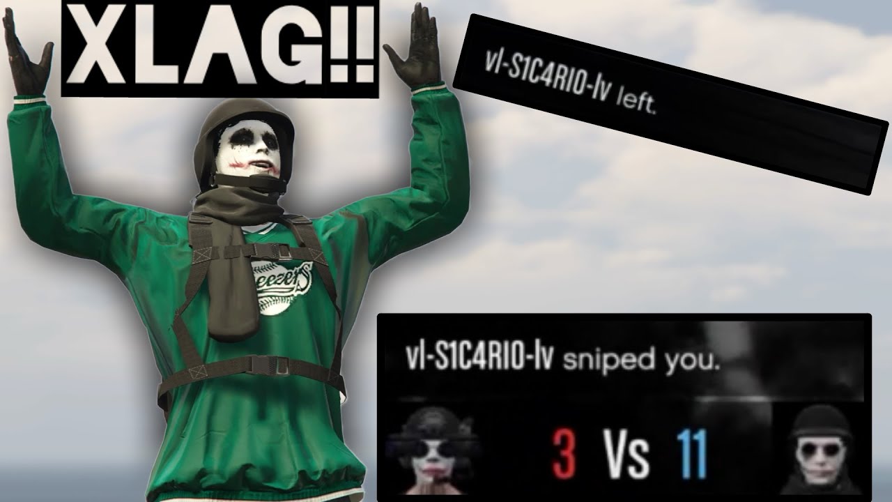 Fighting The BIGGEST XLAG EWO ABUSING TRYHARD On GTA 5 Online (Rage ...