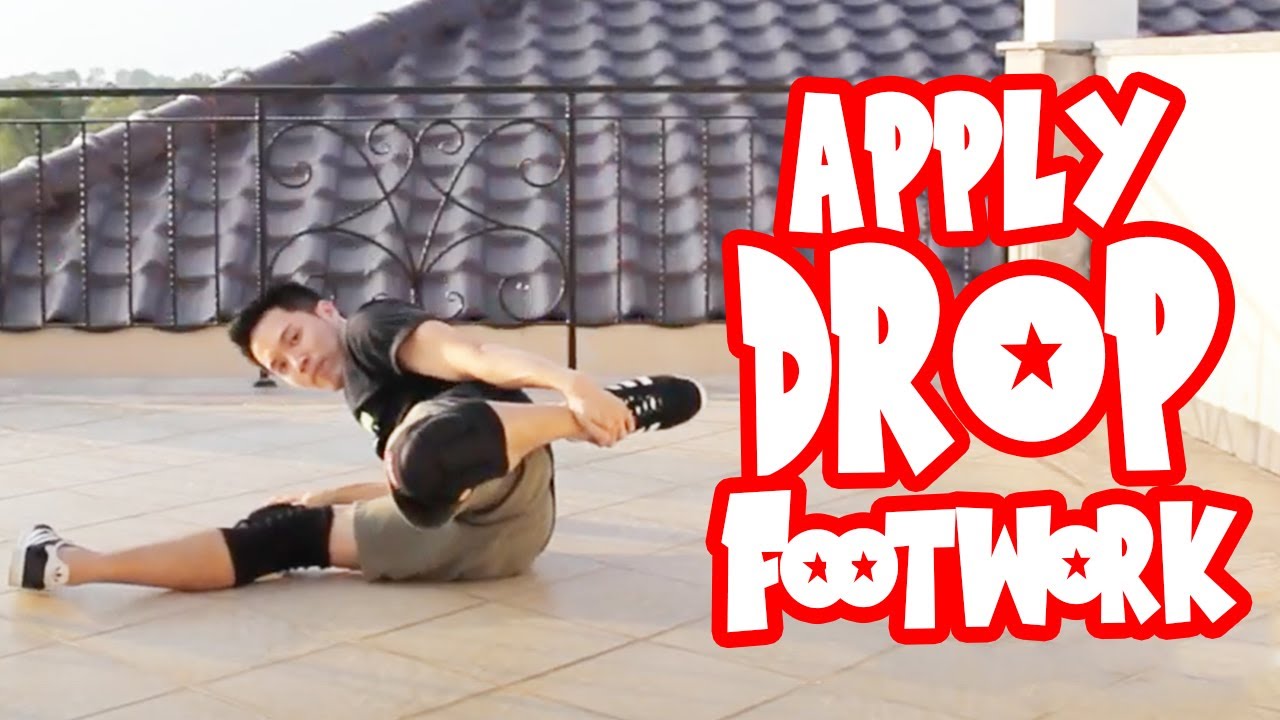 Apply Drop in the Middle & at the End of Footwork I Bboy Tutorial - YouTube