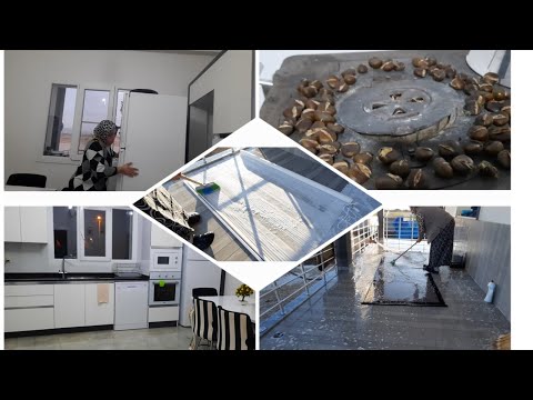 ŞAKIR ŞAKIR BALKON PERDE HALI YIKADIK📢MUTFAK ŞİMDİ BİTTİ İÇİME SİNDİ