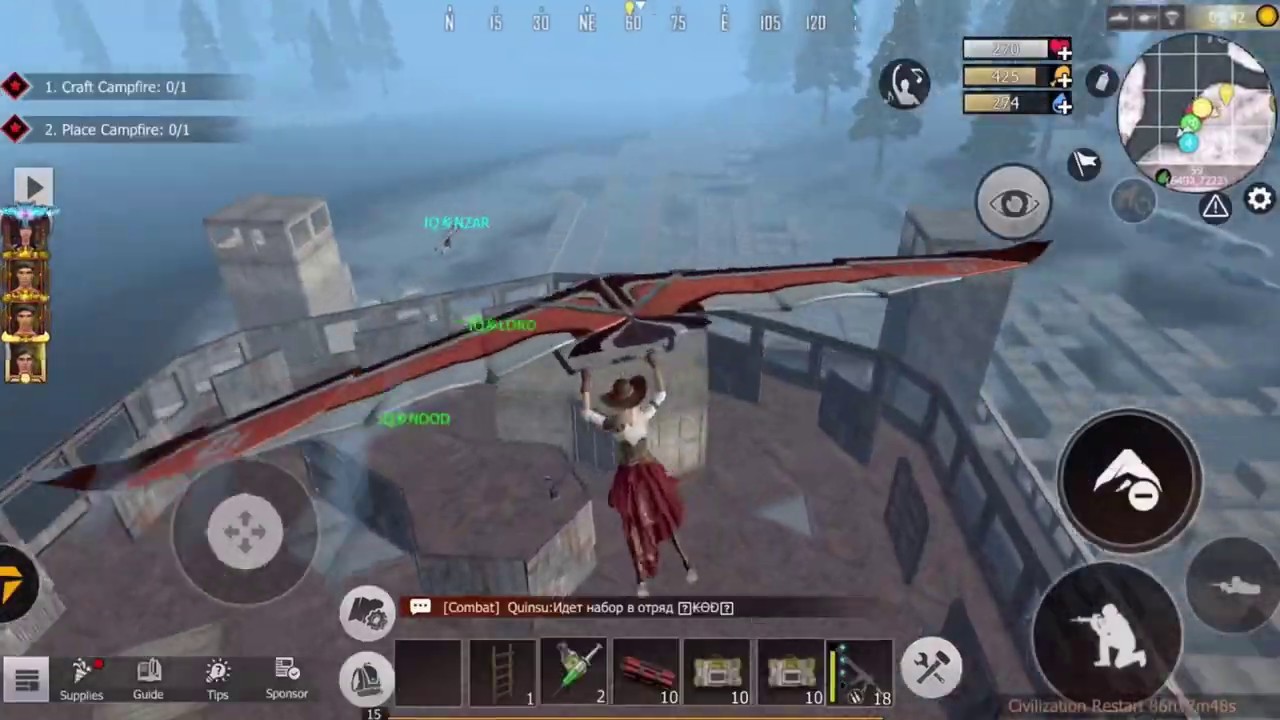 IQ clan online Raid 3 Clans - last island of survival - YouTube