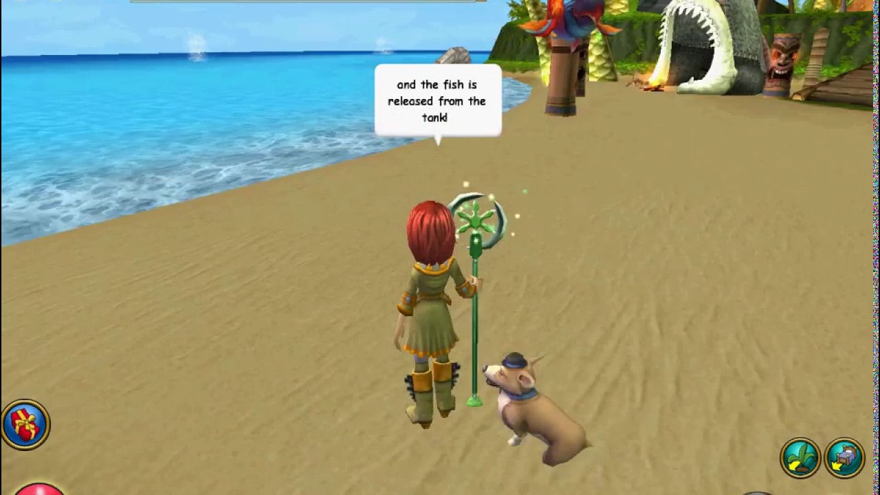 Wizard101-Castle Magic-Fish Out of Water - YouTube