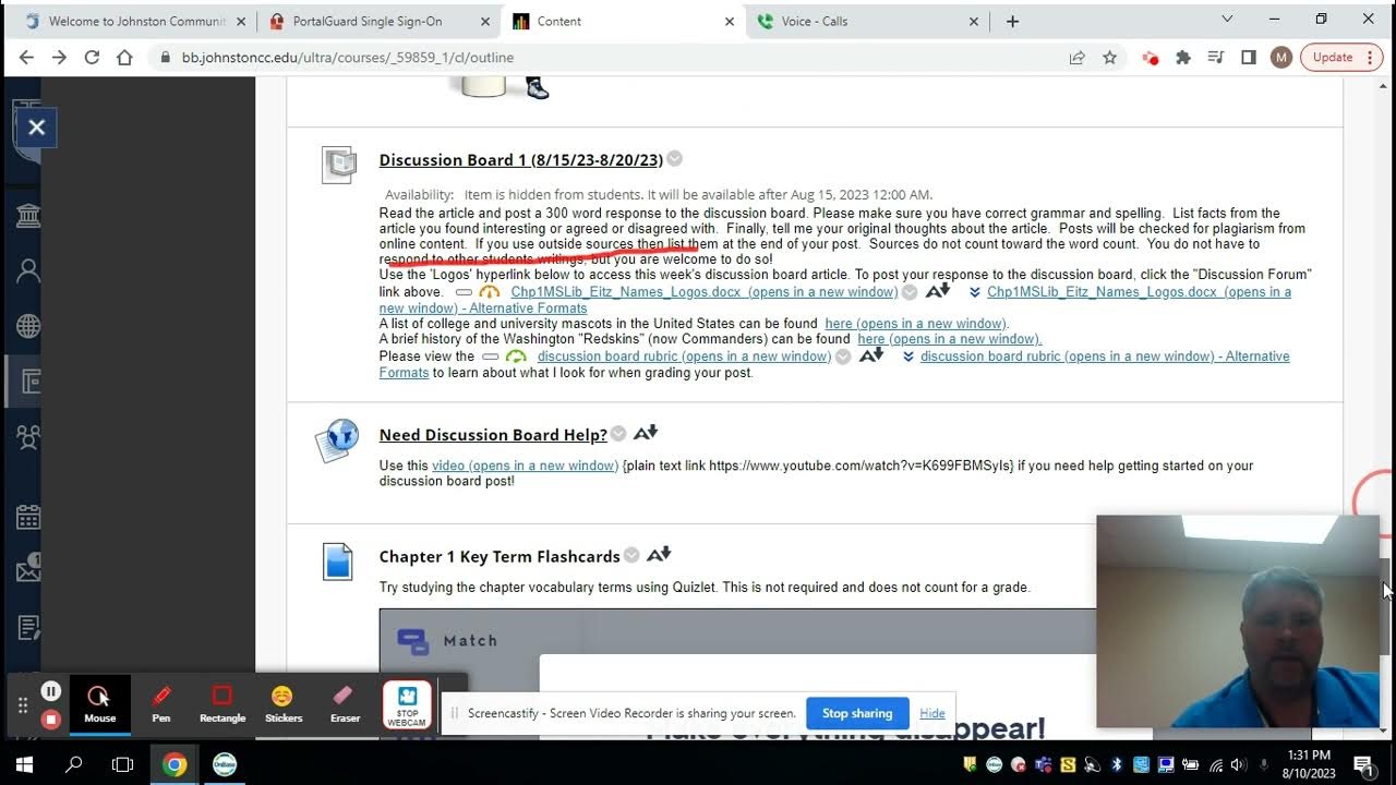 Assignment Reminders 8 10 23 - YouTube