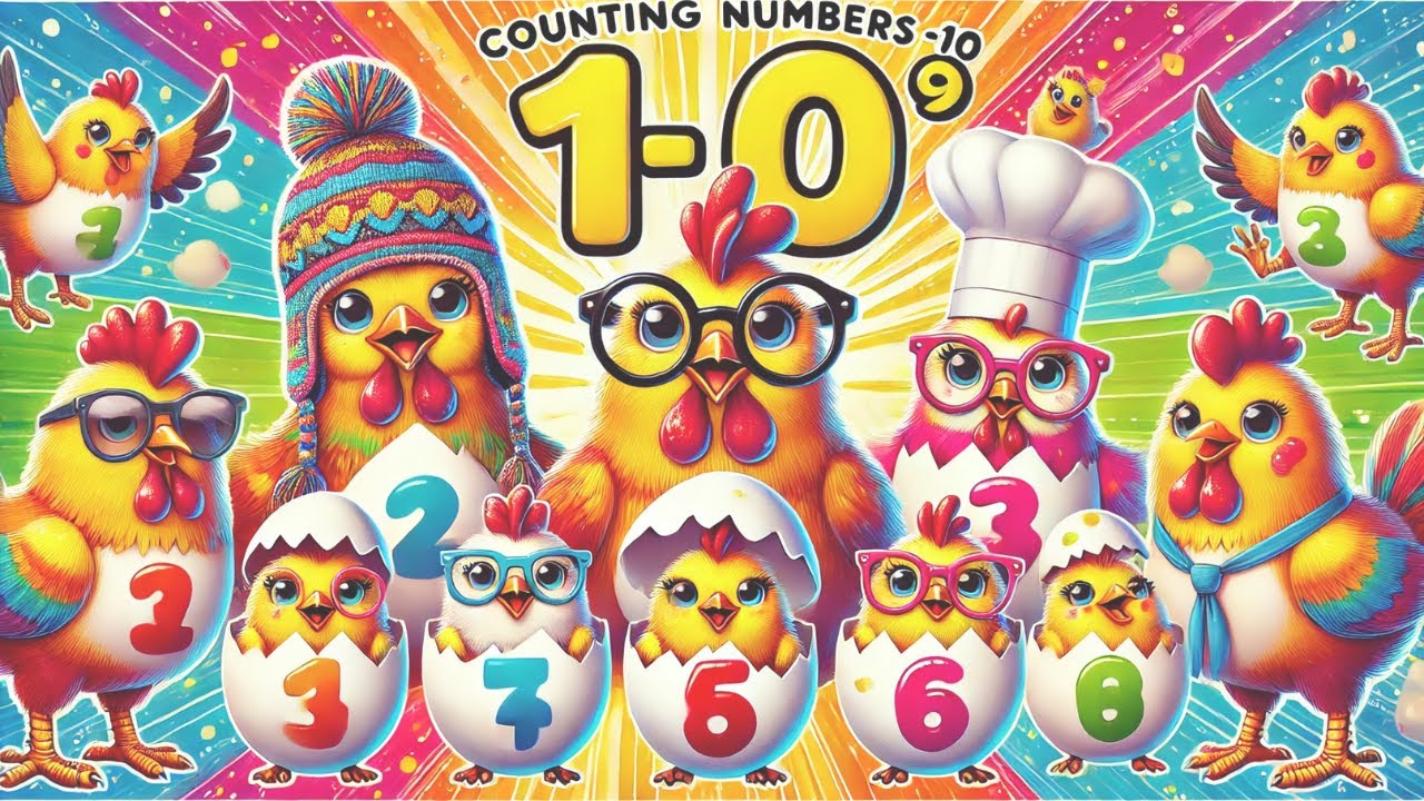 The Journey of Counting Numbers 1-10 | Make Your Child Smarter with ...
