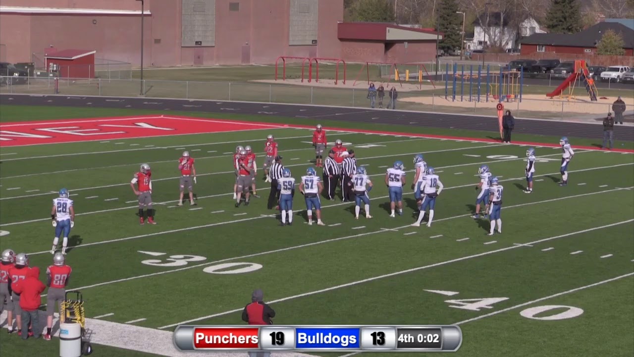 Big Piney Puncher Football vs Lovell Bulldogs - YouTube