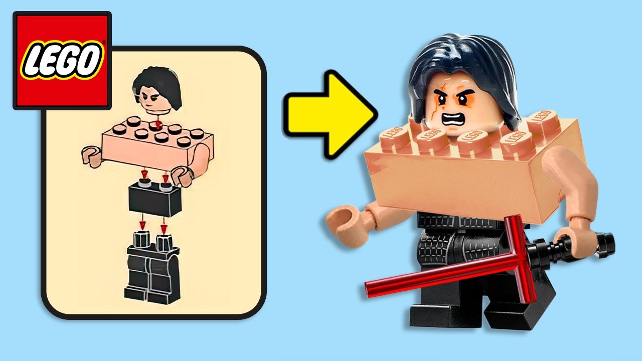 300 IQ LEGO MINIFIGURES! - YouTube