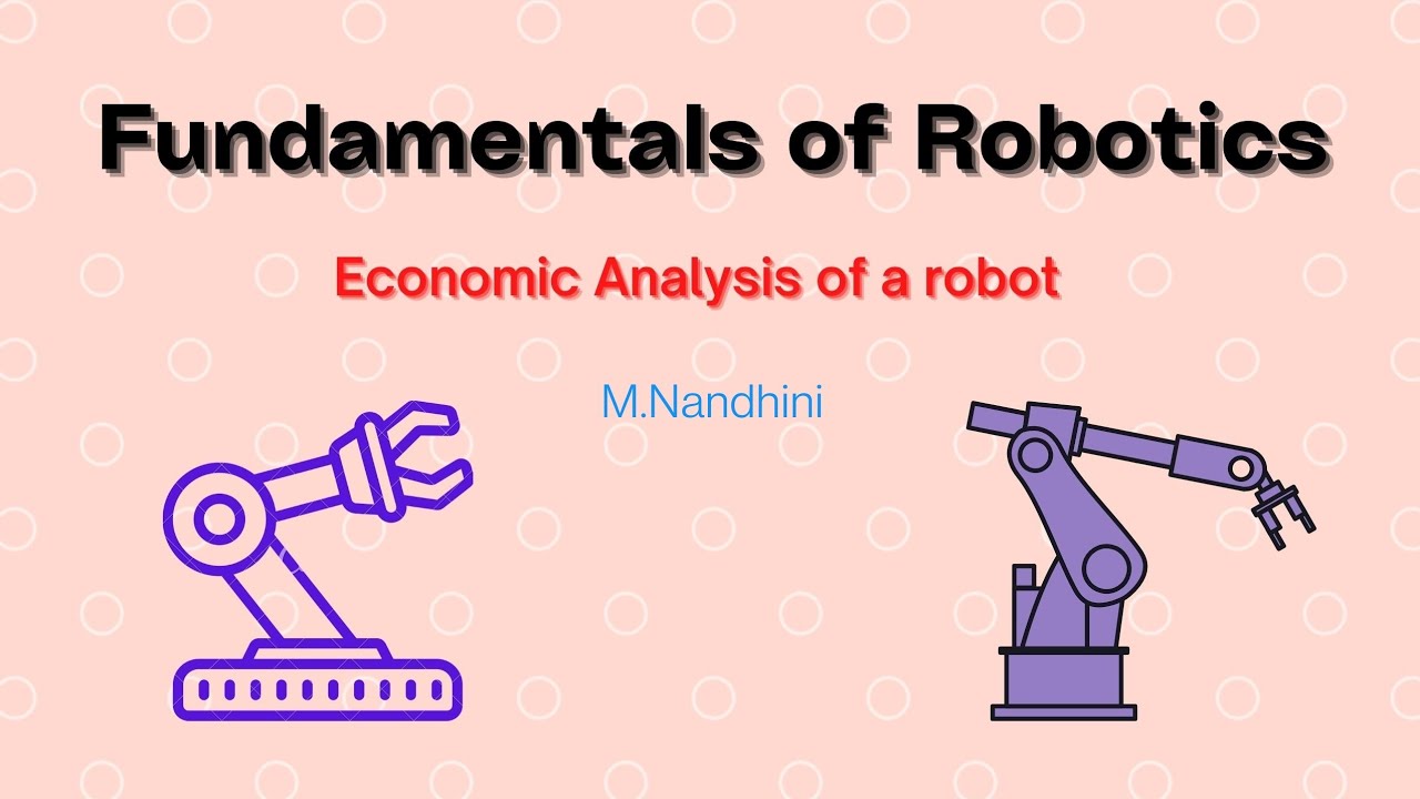 Economic Analysis of a robot - YouTube