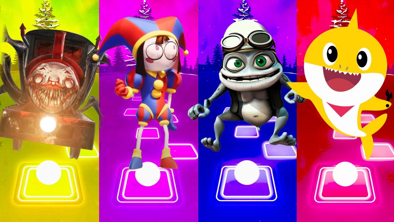 🔴Choo Choo Charles 🆚 Amazing Digital Circus 🆚 Crazy Frog 🆚Baby Shark ...
