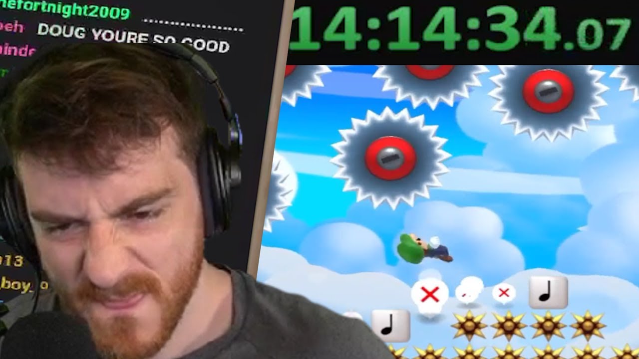 Doug CAN’T End Stream Until He Gets Good - YouTube