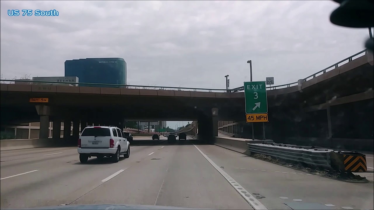 US 75 south from W Northwest Highway(Loop 12) to Interstate 35 in ...