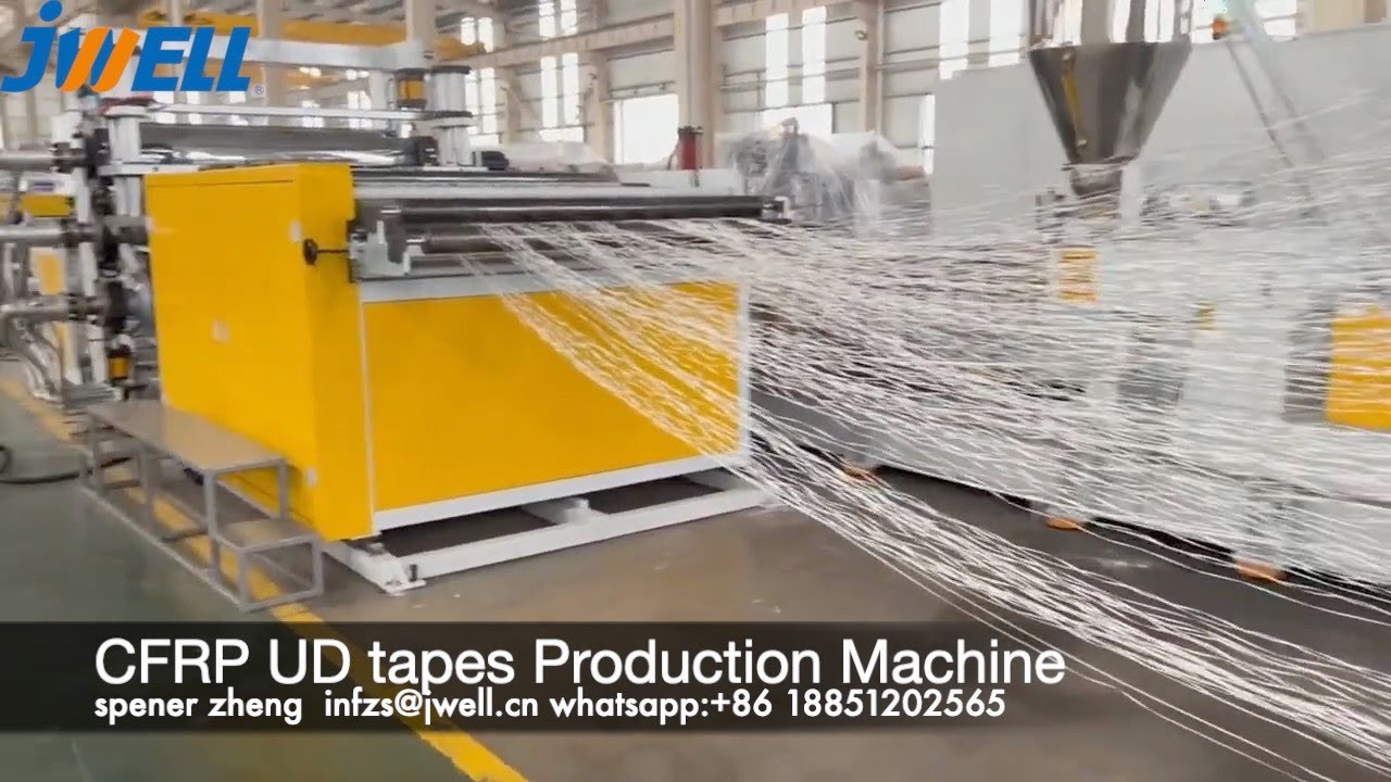 CFRP | Continuous Fiber-reinforced Plasti UD tapes Production Machine ...