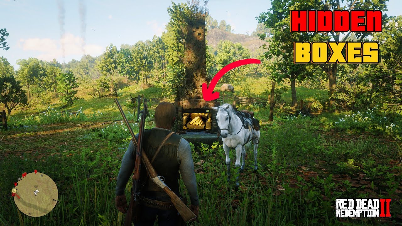 New Hidden Gold Bar Location in Red Dead Redemption 2 - Part 5 - YouTube