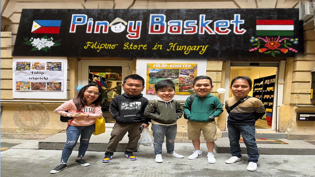 PINOY BASKET IN HUNGARY | ASIAN STORES IN BUDAPEST - YouTube