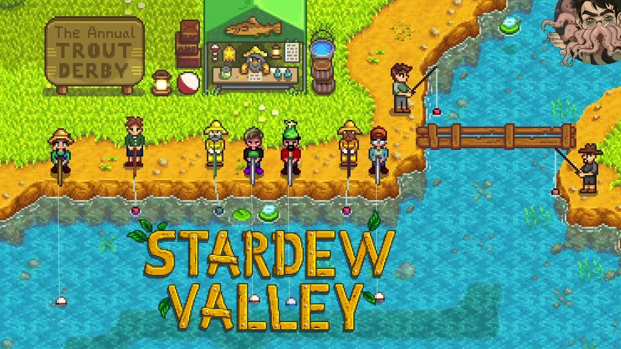 The Annual Trout Derby | Stardew Valley Year 1: Summer: Day 16-20 | Let ...