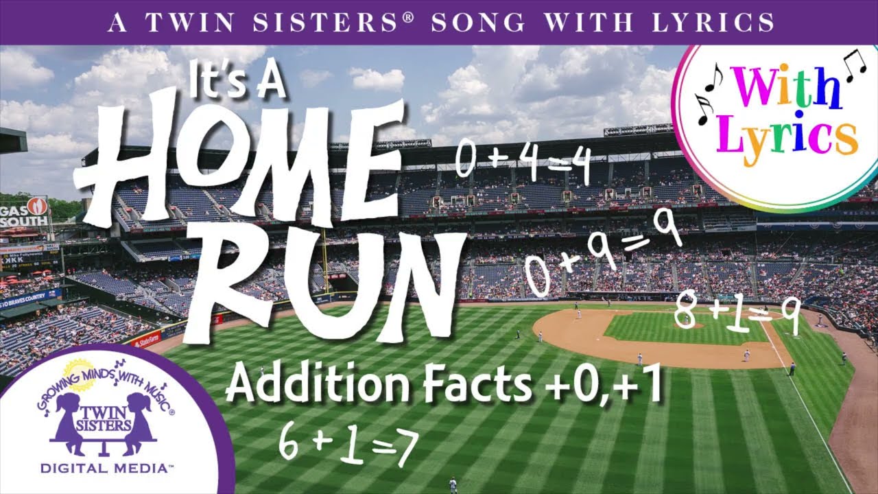 It's A Home Run! - Addition Facts (+0, +1) - YouTube