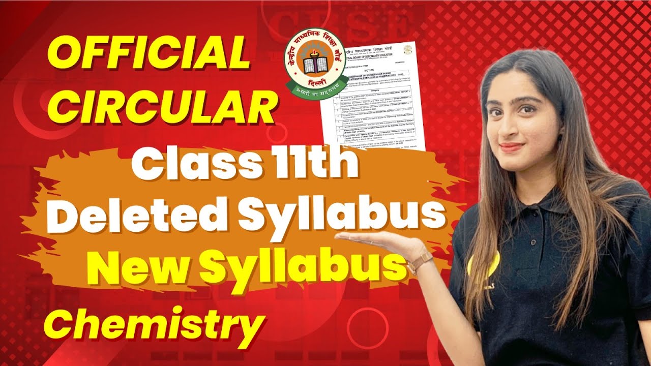 Class 11th Chemistry Full syllabus | New Syllabus Chemistry for Class ...