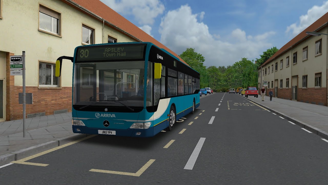 OMSI 2 - Bowdenham V4 (LHD) Route 30 to Apsley Town Hall - YouTube