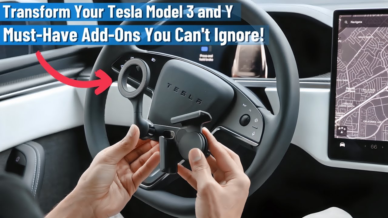 Transform Your Tesla Model 3 and Y with Must-Have Add-Ons You Can't ...