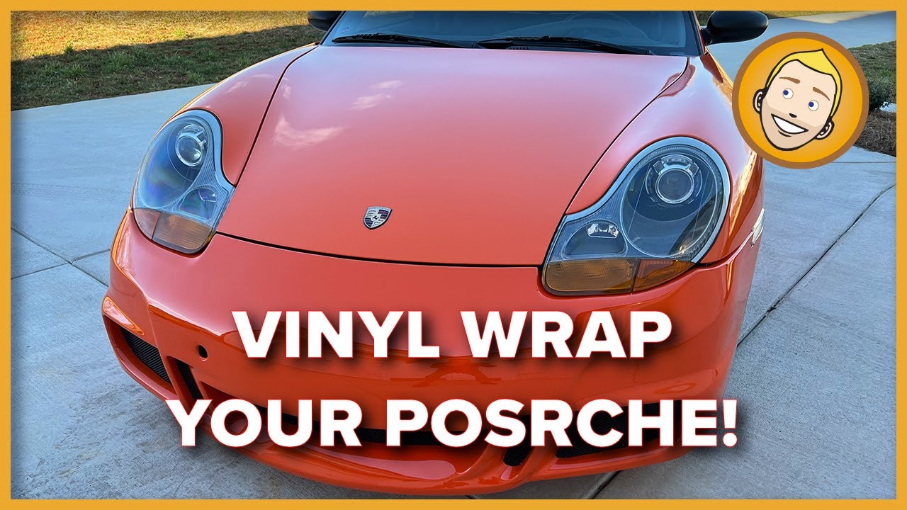 How to VINYL WRAP a Porsche Boxster - YouTube
