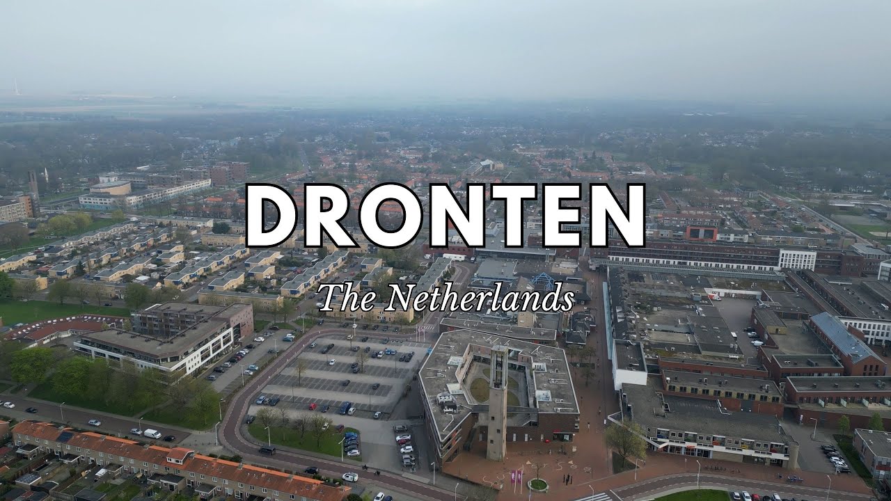 📍 Dronten van Boven – Polderstad vol Ruimte, Structuur & Groene Wijken ...