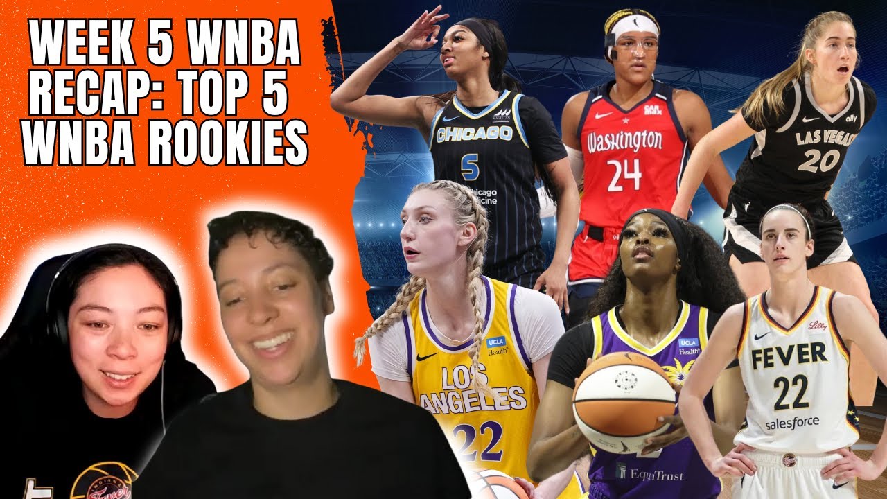 WEEK 5 WNBA RECAP: TOP 5 WNBA ROOKIES- EP. 60 - YouTube