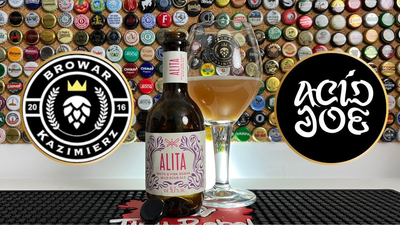 Alita - White & Pink Guava Wild Sour Ale - Browar Kazimierz feat. Acid ...